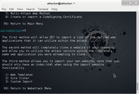 Social Engineering Toolkit Kali Linux Simple Tutorial Linux Web Design Programs Tech Hacks
