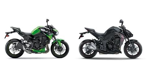 Motorrad Vergleich Kawasaki Z900 2020 Vs Kawasaki Z1000 2020
