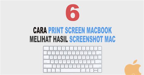 Cara Print Screen Macbook Id