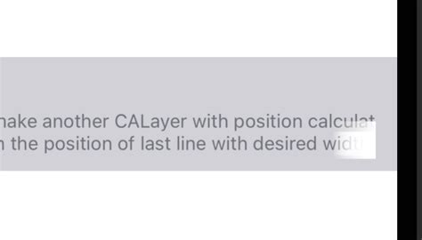 Ios How To Fade Out End Of Last Line In Multiline Label Stack Overflow