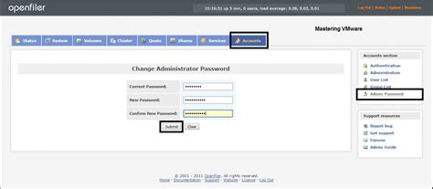 Configuring Openfiler Mastering Vmware