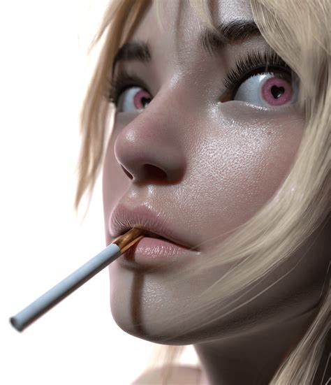 Final Vs Unedited Vs Viewport Pretty Me ♥ Rblender