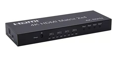 Hdmi Matrix X k hz Hdr Conmutador Splitter Meses sin interés