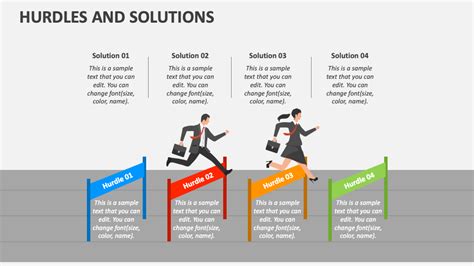 Opportunities And Challenges Hurdles Steps Powerpoint 7 Ways To Take