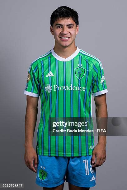 Obed Vargas Of Seattle Sounders Poses For A Portrait During The News
