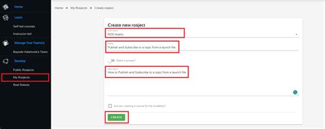 How To Publish And Subscribe To A Topic From A Launch File The Construct