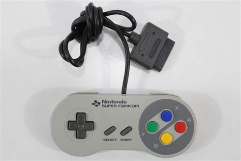 Official Nintendo Super Famicom OEM Controller W 5 Foot Extension Cord SFC SNES B Retro