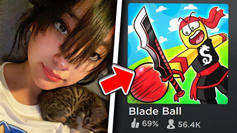 PLAYING BLADE BALL WITH MY GIRLFRIEND YouTube