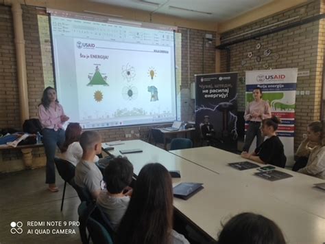 УСАИД и Општина Кула са ученицима осмог разреда о енергетској ефикасности Q Media