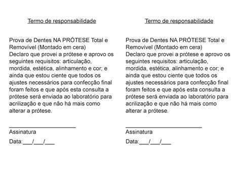 Exemplo De Termo De Responsabilidade O Que é E Como Utilizar