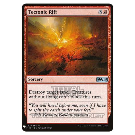 Magic The Gathering Mystery Tectonic Rift 10801694