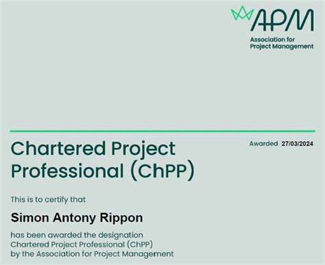 Antony Rippon Meng Ceng Chpp Mimeche Mapm On Linkedin Apm Thameswater Extraordinarypm 26