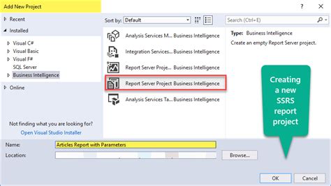 Creating Customer Focused Ssrs Reports With Parameters Coding Sight