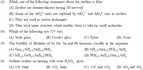 Neet Ug Chemistry P Block Elements Mcqs Multiple Choice Questions