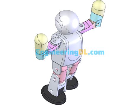 Robot Model SolidWorks EngineeringDL Free Mechanical D Models D Drawings