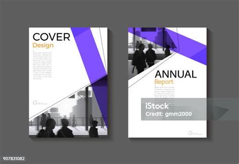 추상 레이아웃 보라색 배경 현대 표지 디자인 현대 책 커버 책자 표지 템플릿 연례 보고서 잡지와 전단지 레이아웃 벡터 A4 책자 표지에 대한 스톡 벡터 아트 및 기타 이미지