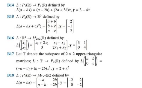 Solved For Problems B13 B18 Determine Whether The Given Chegg Com