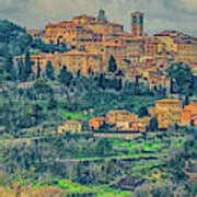 Montepulciano Panorama Photograph By Marcy Wielfaert Fine Art America