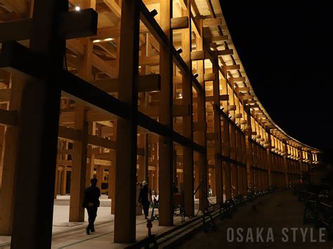 動画大阪関西万博のシンボル大屋根リングが試験点灯 OSAKA STYLE