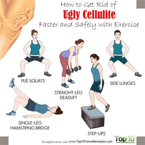 How To Get Rid Of Ugly Cellulite Faster And Safely With Exercise Top