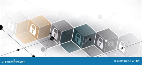 Cybersecurity And Information Or Network Protection Future Technology Web Services For Business