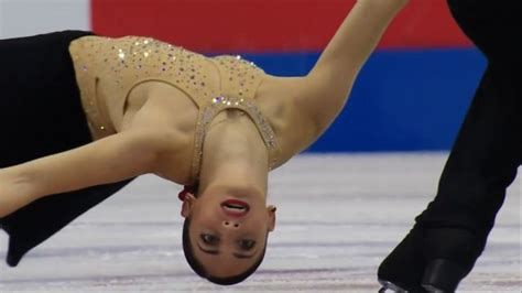 2022 23 Isu 피겨스케이팅 쇼트 3위 엄청난 환호를 받은 이탈리의 사라 콘티 팀 [그랑프리 2차 페어 쇼트] Sbs