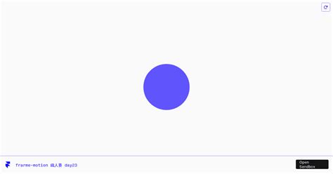 Framer Motion Basic Codesandbox