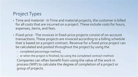 Project Management And Accounting Concepts In Dynamics AX R PPTX