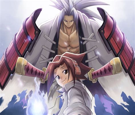2048x1536 Resolution Asakura Yoh And Amidamaru Shaman King 2048x1536
