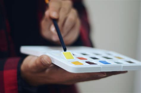 Copy Space 공예 용품 공예 재료 그림 그림 컨셉 깨끗한 캔버스 디자인 미술 재료 미술용품 베이지색 배경