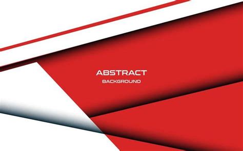 Red White Modern Abstract Background Vector Art Icons And Graphics
