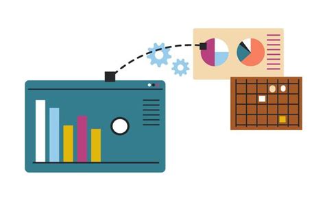 Data Processing Performance Vector Art Icons And Graphics For Free Download