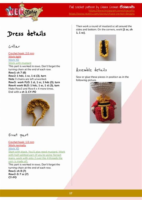 Wu Zetian Doll Crochet Pattern Wu Zetian Doll Crochet Pattern