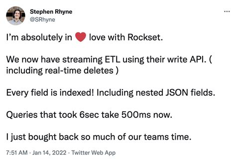 rockset acquired by openai on linkedin realtimeanalytics