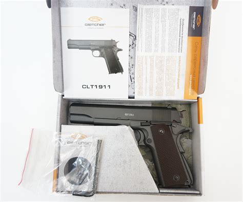 Пневматический пистолет Gletcher CLT 1911 (Colt) купить в Москве и ...