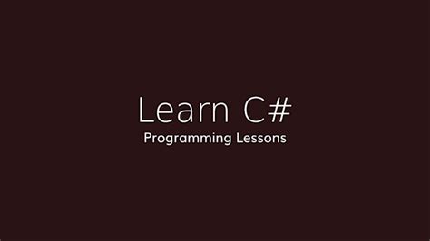 teach you how to program c sharp by prinnyvelo fiverr