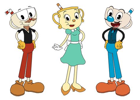 Cuphead Mugman And Chalice Future Selves V2 By Stargirl987 On Deviantart