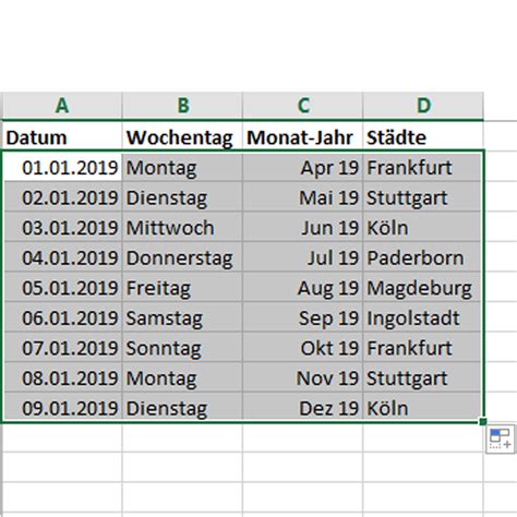 So Erstellst Du Eine Benutzerdefinierte Liste Mit Excel