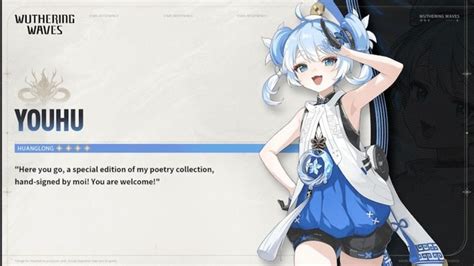 Youhu Character Info And Kit Wuthering Waves Wuwa｜game8 In 2024