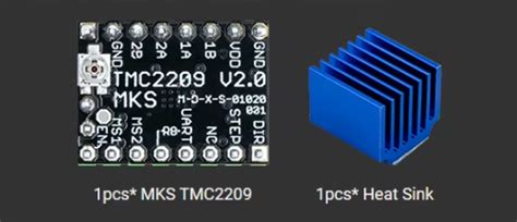 Mks Tmc2209 V2 0 Sessiz Step Motor Sürücü Rhino3d Printer