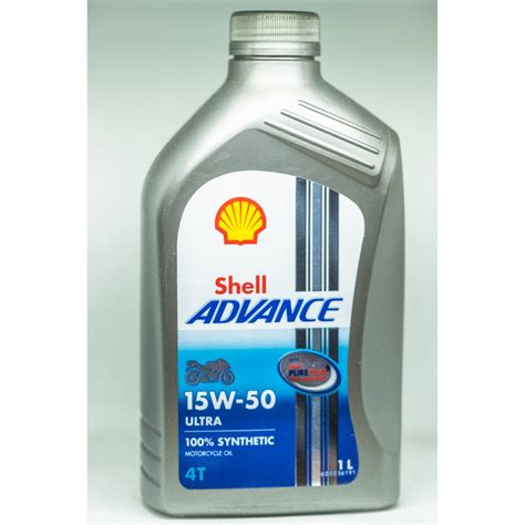 Jual Oli Motor Sintetik Terbaik Shell Advance 4t Ultra 15w 50 Shopee