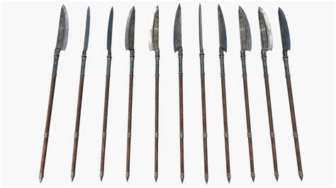 Fantasy Spear Rpg Glaive Glave Naginata Guando Woldo Sovnya War Scythe