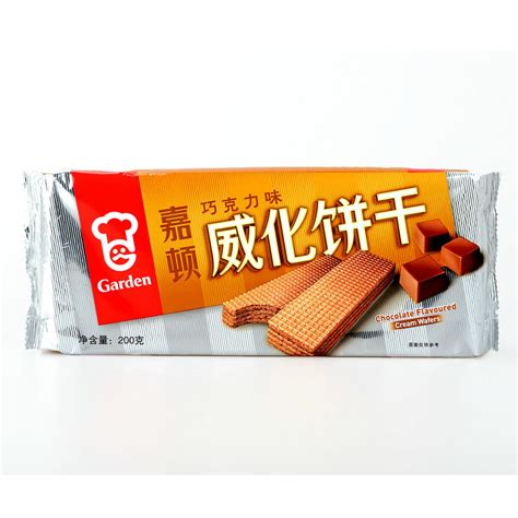 嘉顿 巧克力味威化饼干200g014119 饼干曲奇 零食冲饮 零食酒水冲饮 番禺石基供销社 百越网购