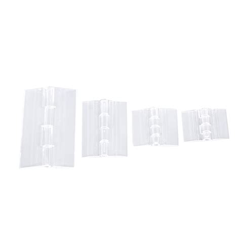 Durable Clear Acrylic Plastic Folding Hinges Plexi Vicedeal
