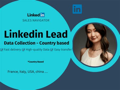 Generated LinkedIn Data Based On Country Upwork