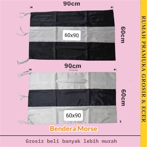 Jual Bijian Bendera Morse Bendera Pramuka Bendera Semaphore