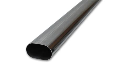Vibrant Performance Ss Oval 3in Tubing 5ft Long