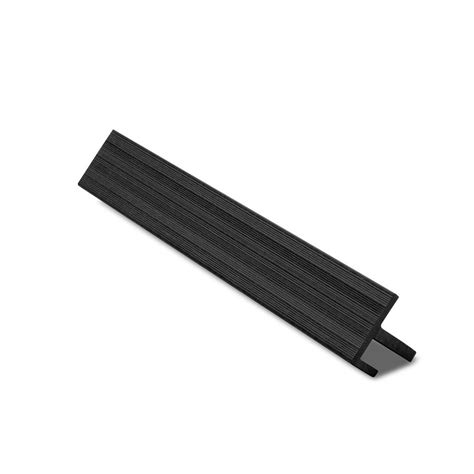Ecoscape Forma Midnight F Shape Composite Cladding Trim Bm Steel