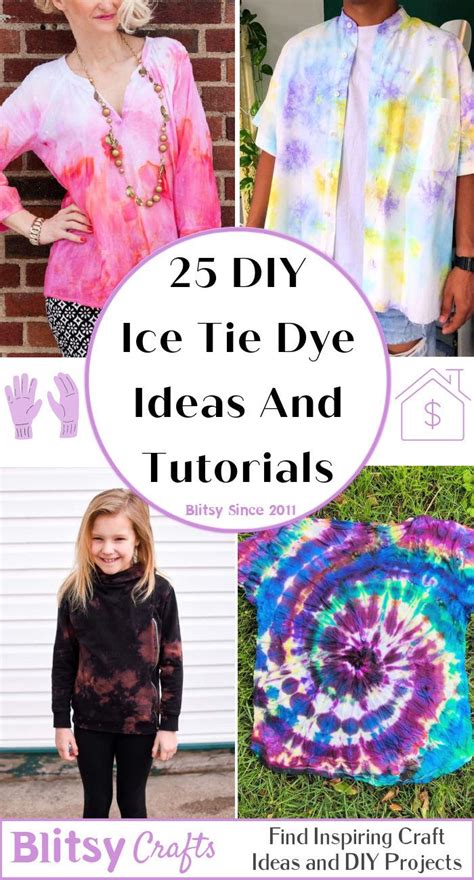 Easy Ice Tie Dye Patterns And Techniques Blitsy