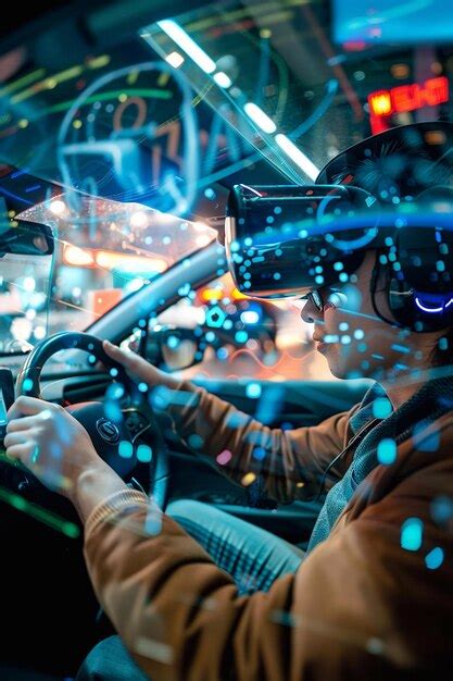 Premium Photo Engineer Immersed In Ar Interface Controlling Electric